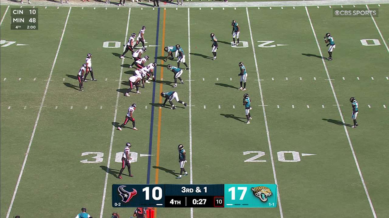 HIGHLIGHT | Antonio Johnson INT | Week 3 Texans vs. Jaguars - September 21st, 2025 [VIDEO]