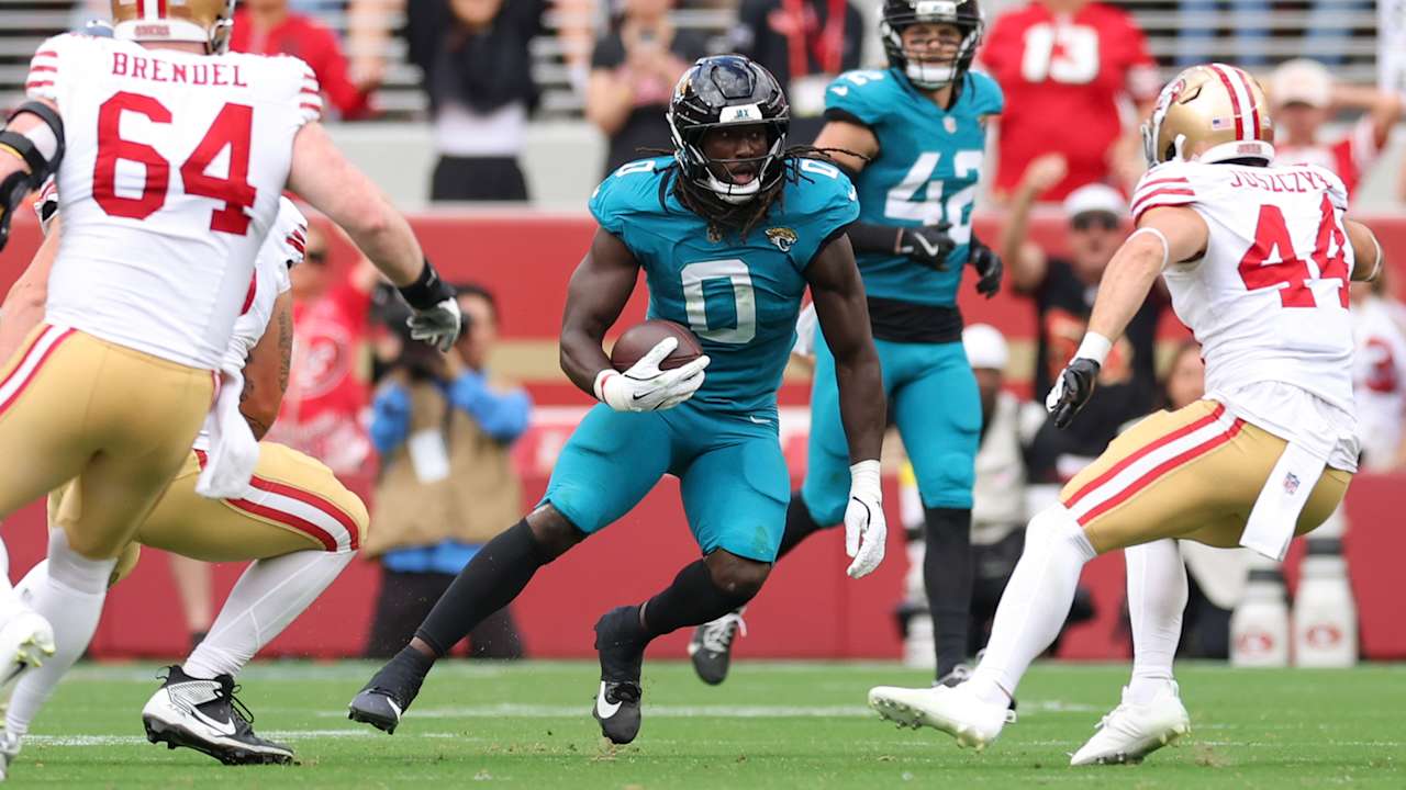 HIGHLIGHT | Devin Lloyd INT | Week 4 Jaguars vs. 49ers - September 28th, 2025 [VIDEO]