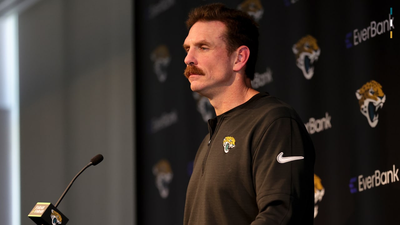 Ryan Nielsen, Jaguars New Defensive Coordinator, Holds First Press ...