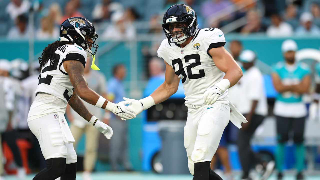 HIGHLIGHT | Danny Striggow Sack | Preseason Week 3 Jaguars vs. Dolphins ...