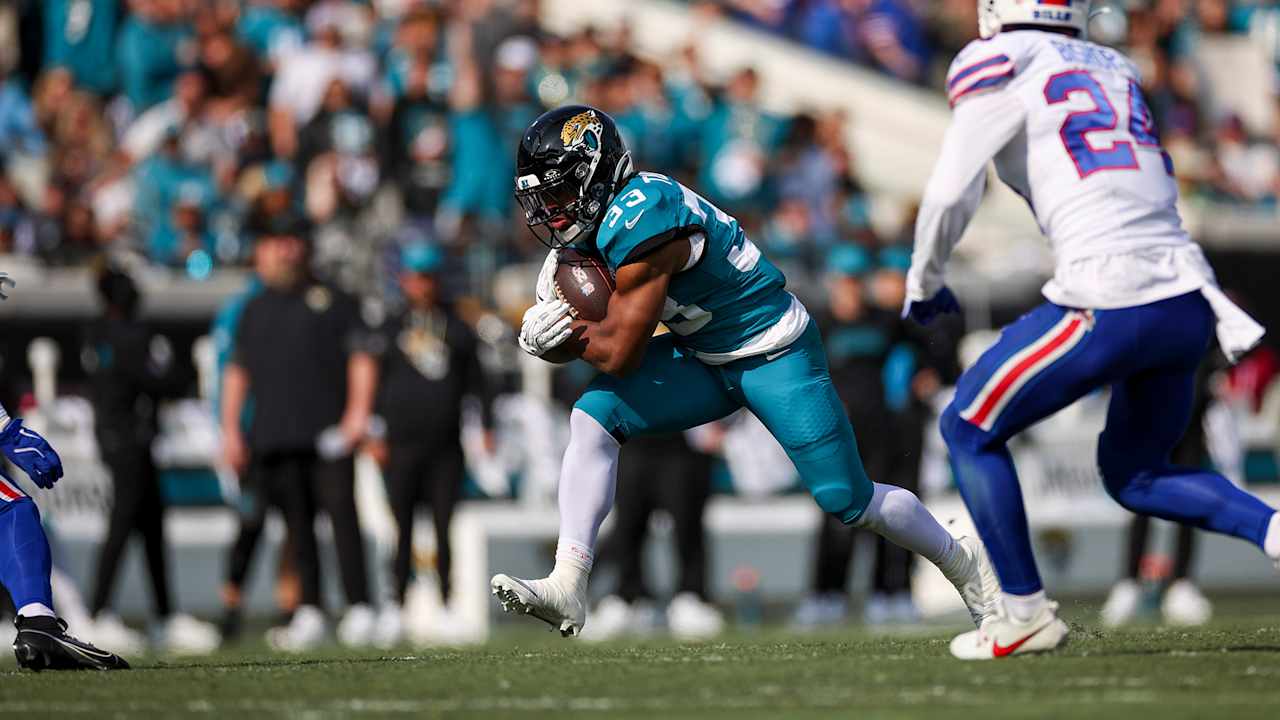 HIGHLIGHT | Tuten 20-Yard Run | Wild Card Bills vs. Jaguars - January ...