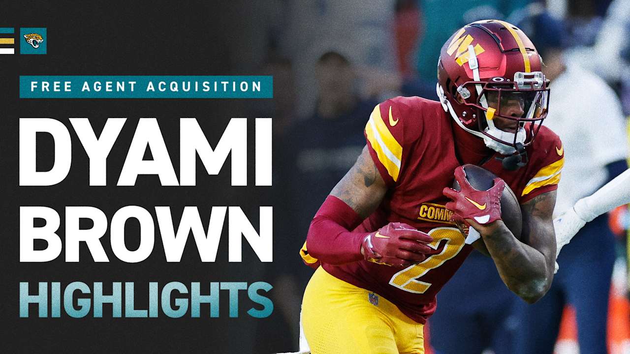 Dyami Brown's Top Career Plays | Jaguars 2025 Free Agent Acquisition ...