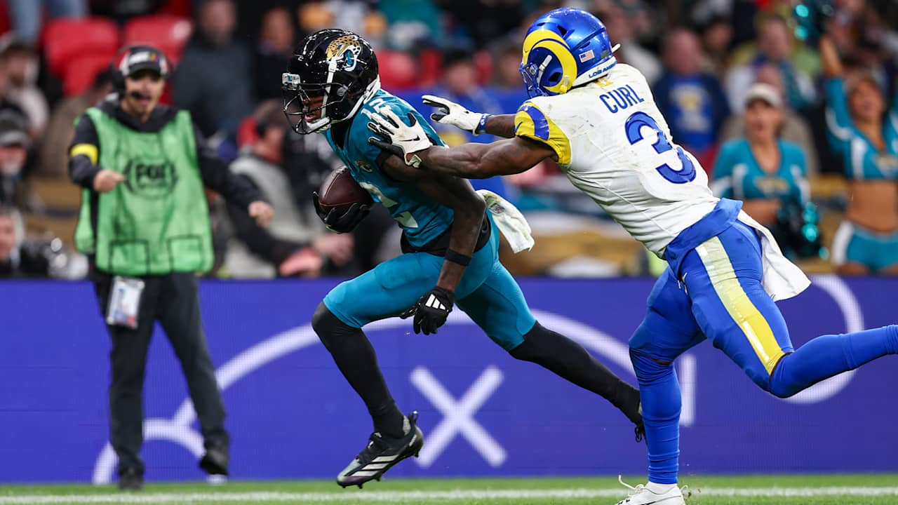 HIGHLIGHT | Travis Hunter 34-Yard TD | Week 7 Rams vs. Jaguars ...