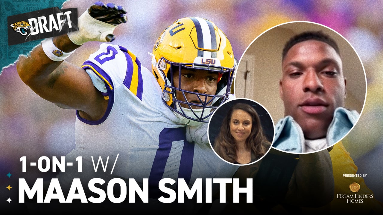 Maason Smith Reacts to Being Drafted 48th Overall | Jacksonville Jaguars
