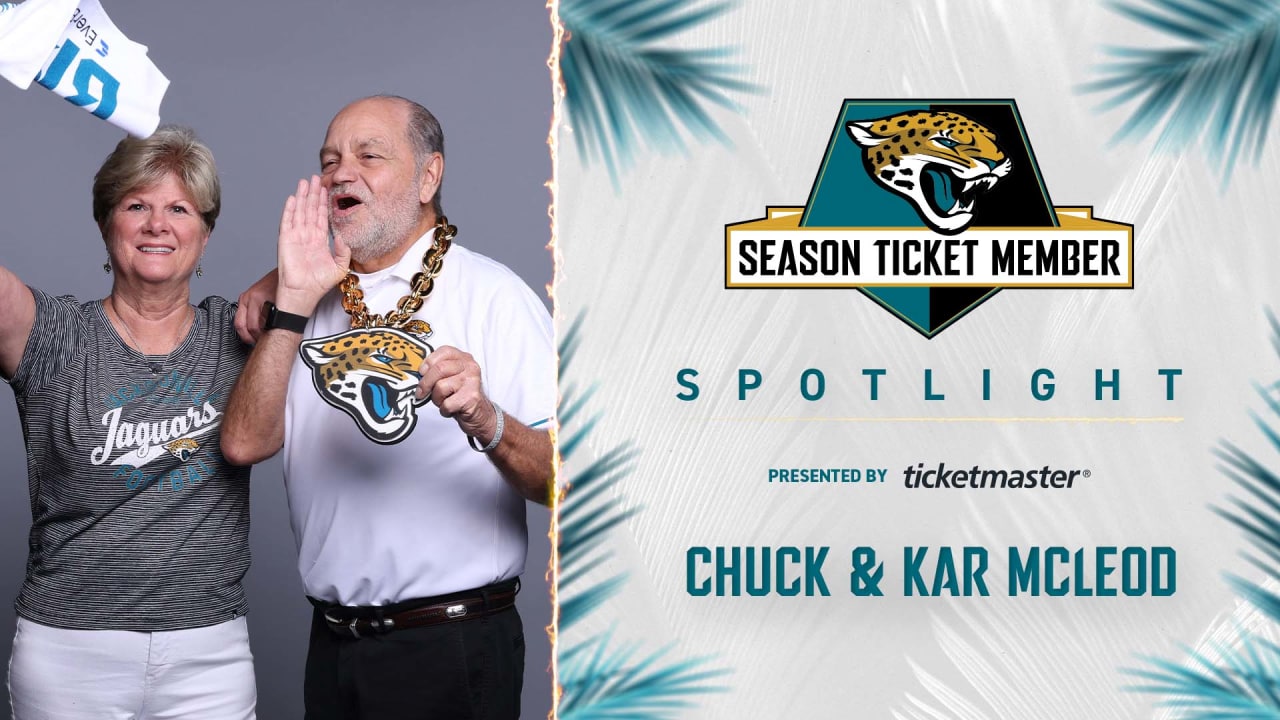 Jaguars Season Ticket Member Spotlight: Charles (Chuck) and Kar McLeod