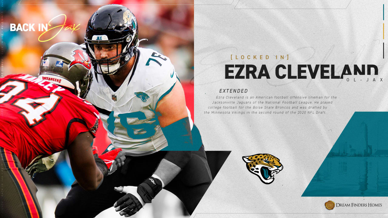 Jaguars Retain Key Piece of Offensive Line With Ezra Cleveland Extension