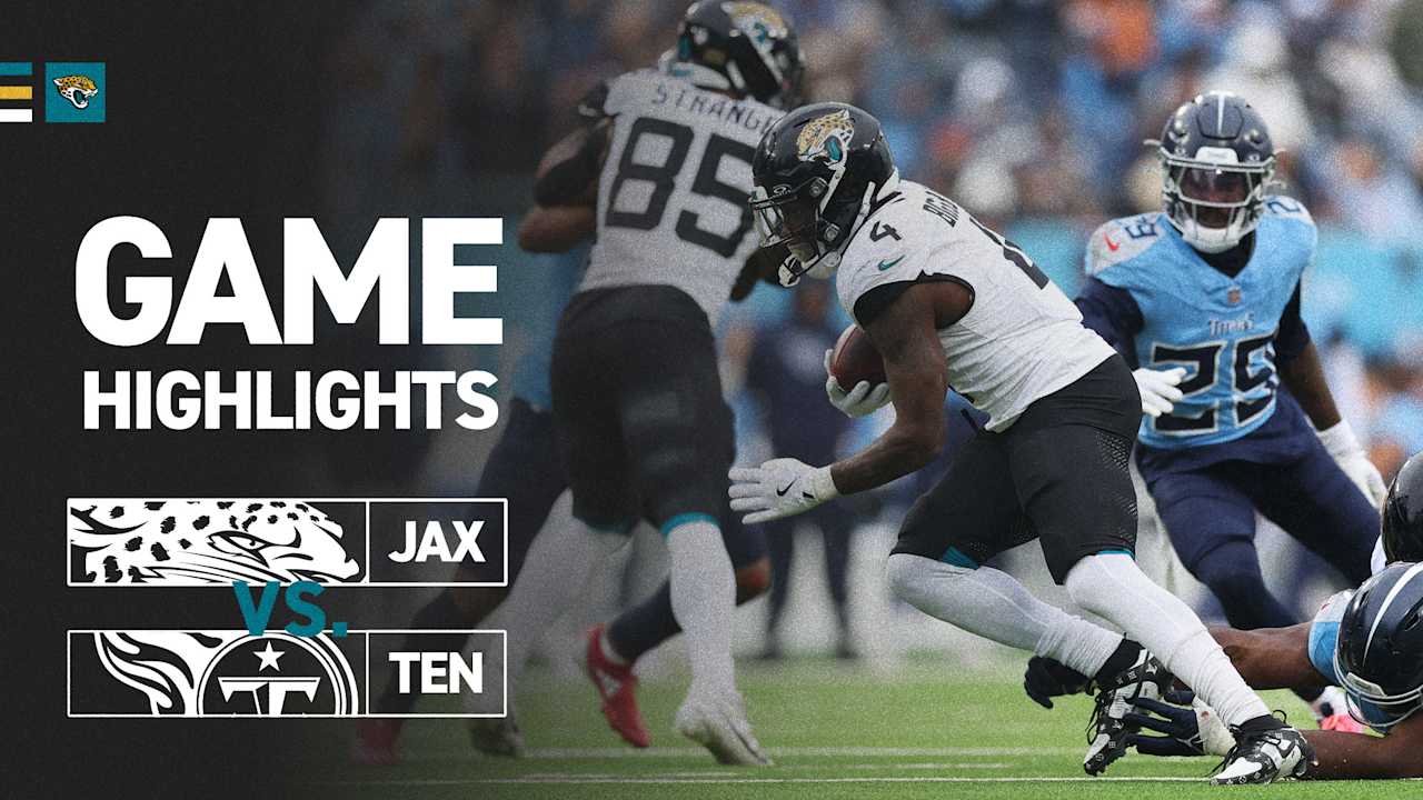 HIGHLIGHTS | Jaguars Top Plays vs. Titans | Week 14 - December 8th, 2024