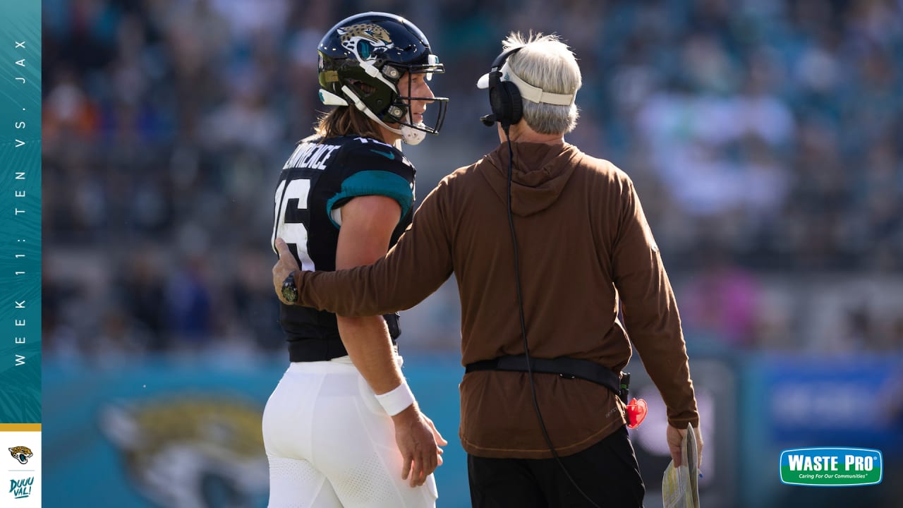 Jaguars Head Coach Shares Thoughts on Week 11 Division Win vs. Titans