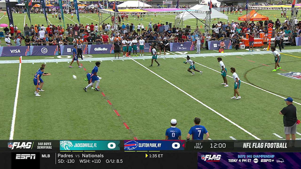 NFL FLAG HIGHLIGHTS: Jaguars Elite vs. RFP Bills
