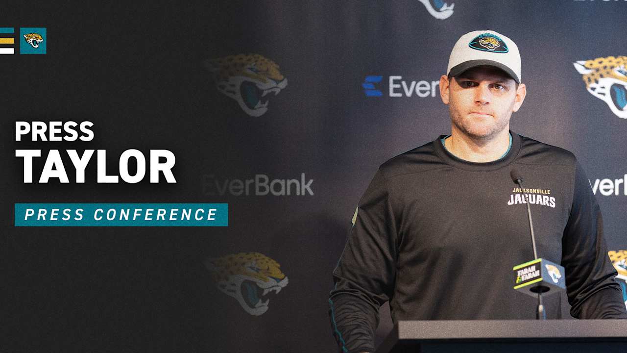 Press Taylor Press Conference Before Jaguars vs. Raiders Week 16 ...