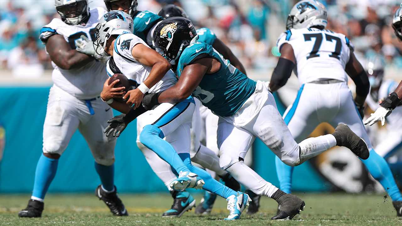 HIGHLIGHT | Dawuane Smoot Sack | Week 1 Panthers vs. Jaguars - September 7th, 2025 [VIDEO]