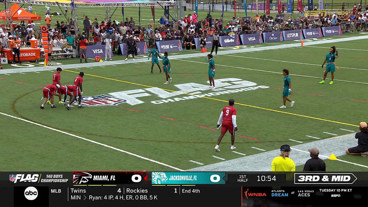 NFL FLAG CHAMPIONSHIP HIGHLIGHTS: Jaguars Elite vs. RFP Bills