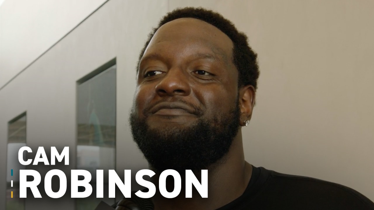 Cam Robinson on Being a New Dad & Chemistry Goals for the OL ...