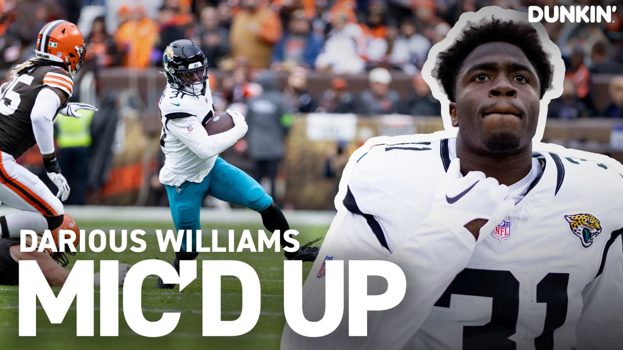 Darious Williams MIC'D UP vs. Browns | Jacksonville Jaguars