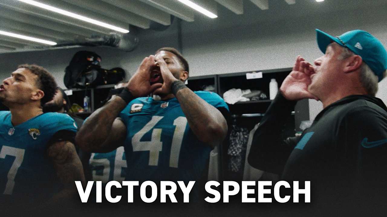 Doug Pederson Locker Room Victory Speech After Jaguars' Week 7 Win vs ...