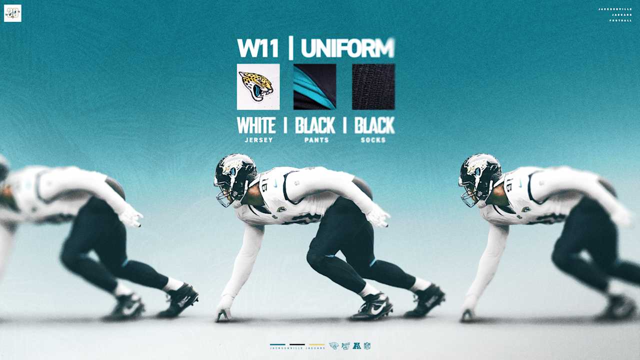 PHOTOS | 2024 Uniform Reveal: Week 11, Jaguars at Lions