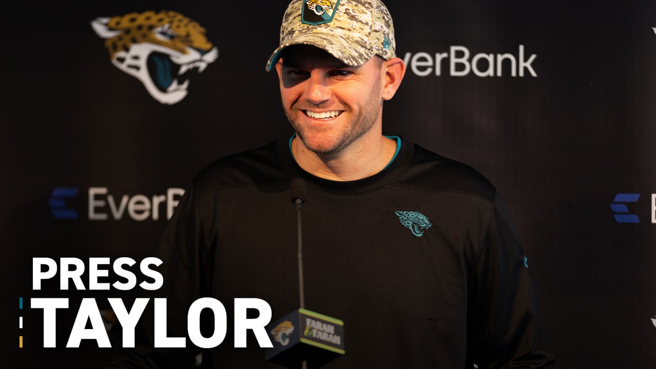 Taylor: "Our Goal Will Never Change." | Press Conference | Jacksonville ...