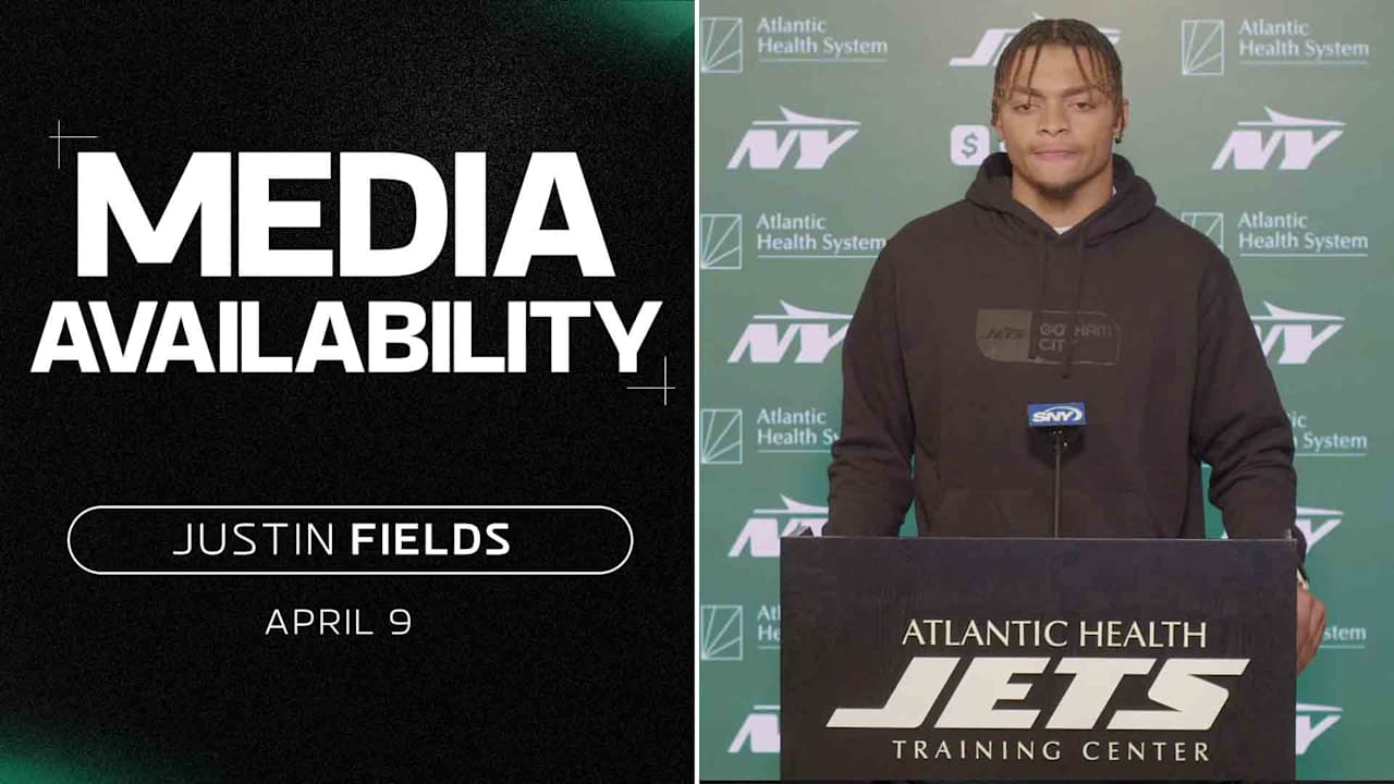 QB Justin Fields Media Availablity