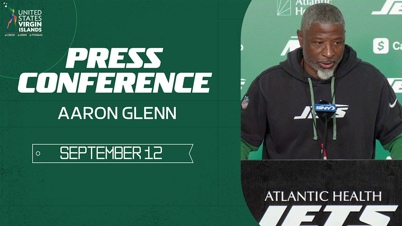 Aaron Glenn Press Conference (9/12) | Week 2