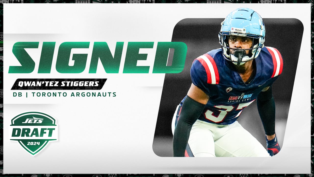 DB Qwan'tez Stiggers Signs NFL Contract with Jets