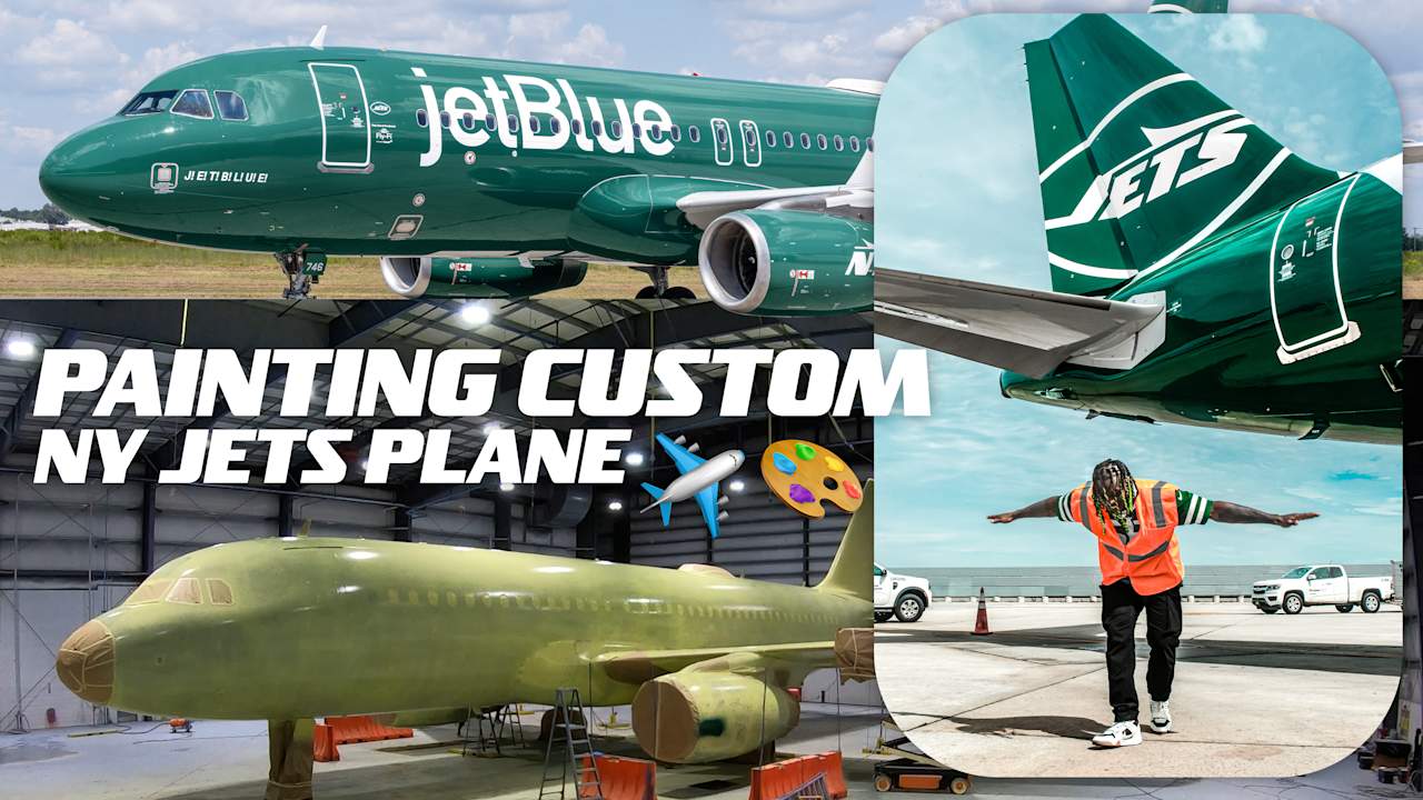 Timelapse | Painting of the JetBlue Plane