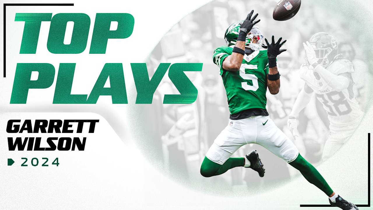 Highlights | Garrett Wilson's Top Plays from the 2024 Season