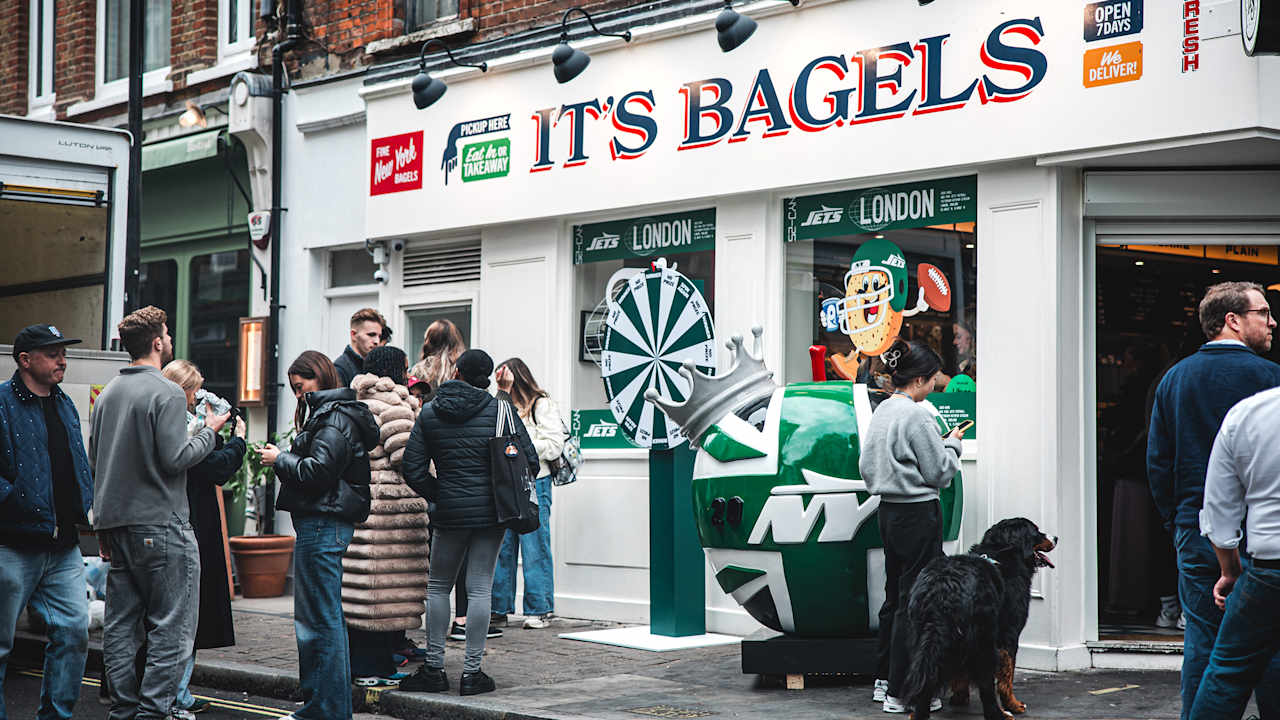 Jets x It's Bagels Pop-Up Event in London