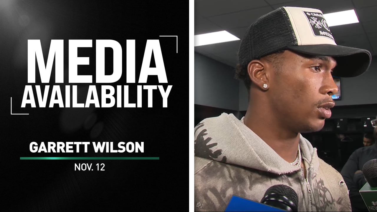 Garrett Wilson: We're Going to Keep Working to Get Things Right