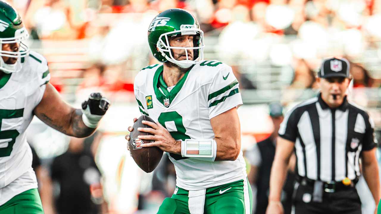 Aaron Rodgers Says He Can 'Play Better' After 2024 Jets Debut