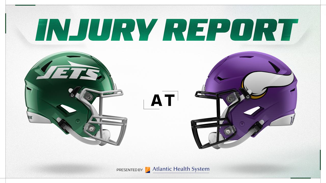 New York Jets at Minnesota Vikings Week 5 Injury Report - Wednesday