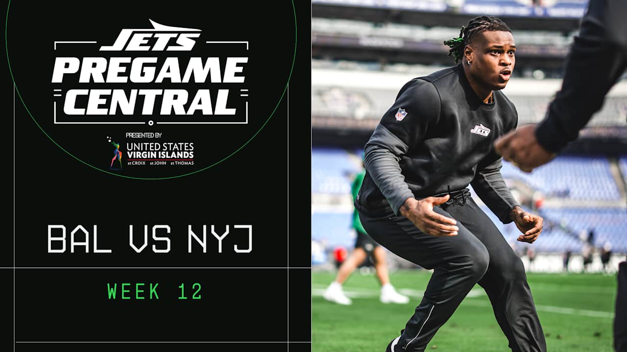Jets vs. Ravens Pregame Show | Pregame Central