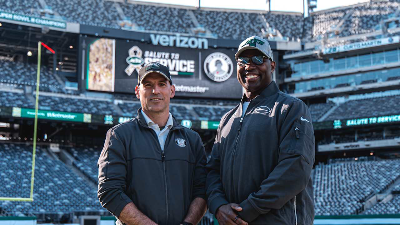 Gallery | Jets and Ticketmaster Join Soldiers to Sidelines to Support ...