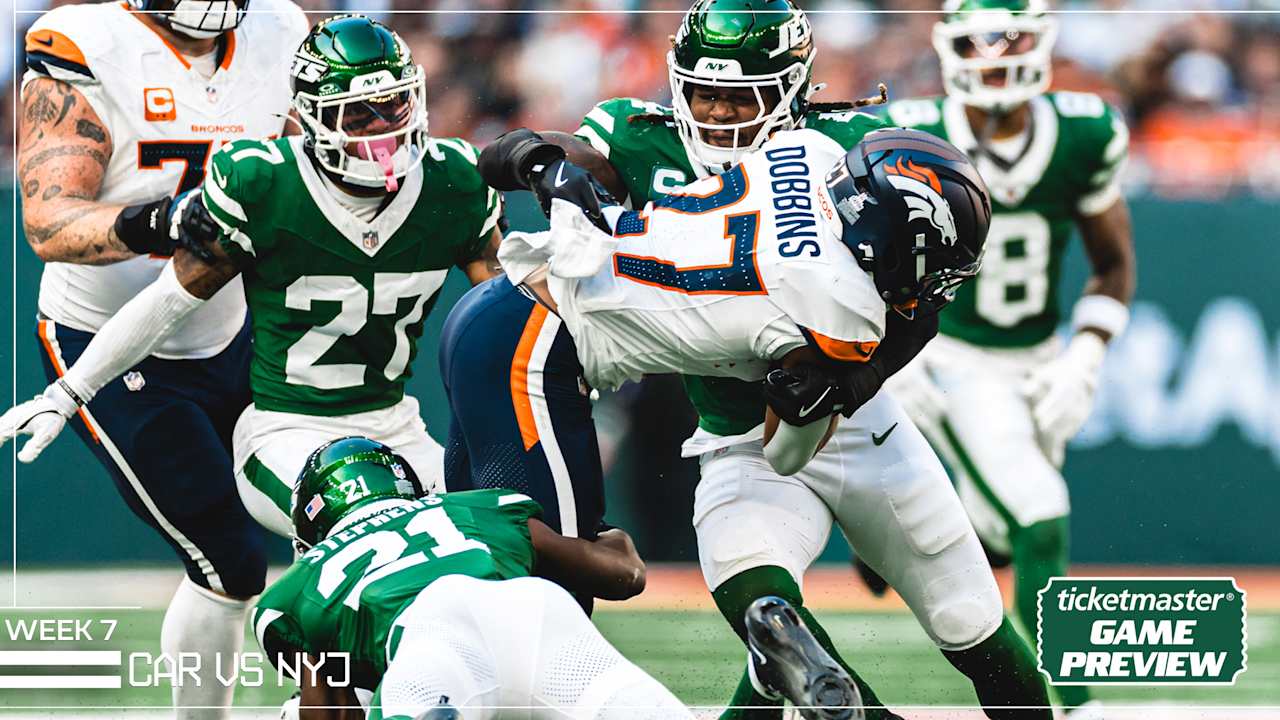 Jets-Panthers Game Preview | Week 7