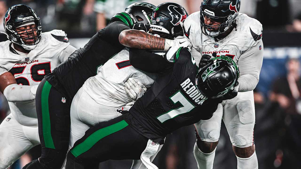 Highlights | All 8 Sacks by the Jets Defense vs. the Texans