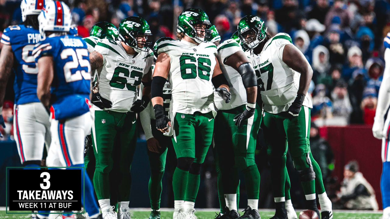 Three Takeaways from the Jets' Loss to the Bills - Offensive Line Injuries