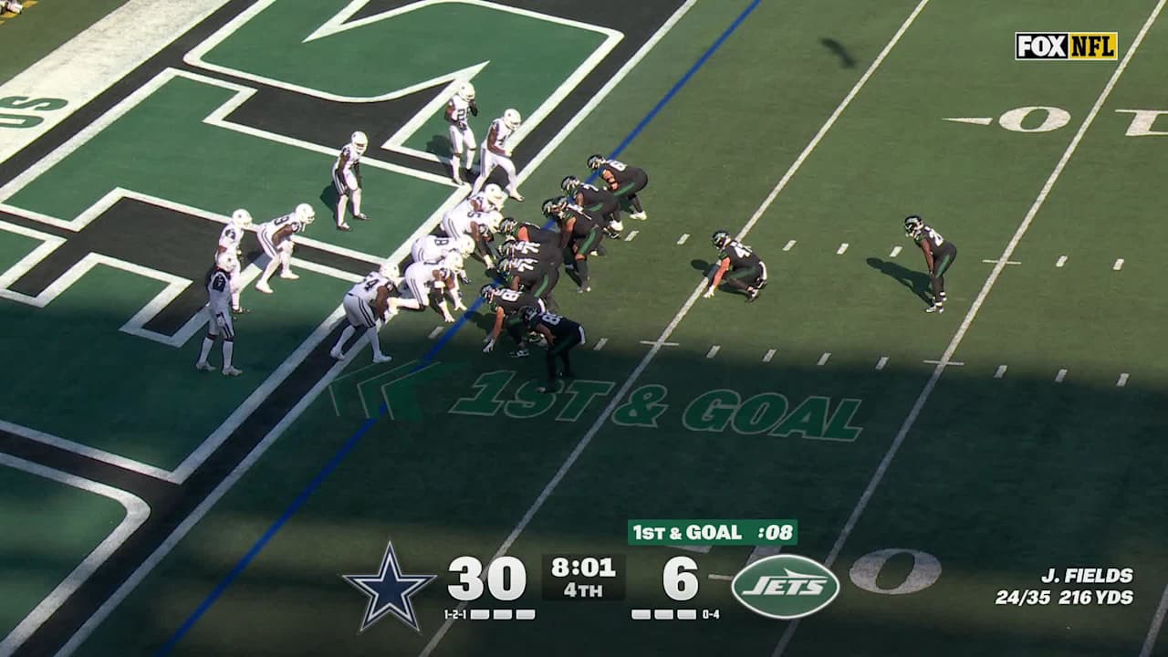 Jets-Cowboys Highlight | Andrew Beck Finds the Endzone on a 1-Yard TD ...