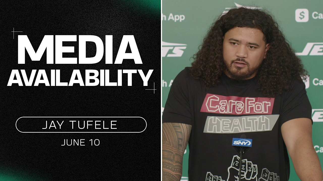 Jay Tufele Mandatory Minicamp Press Conference (6/10)