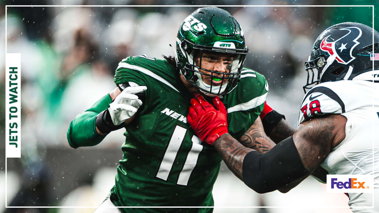 6 Jets to Watch vs. Commanders - Garrett Wilson, Jermaine Johnson, Bryce Huff, Sauce Gardner