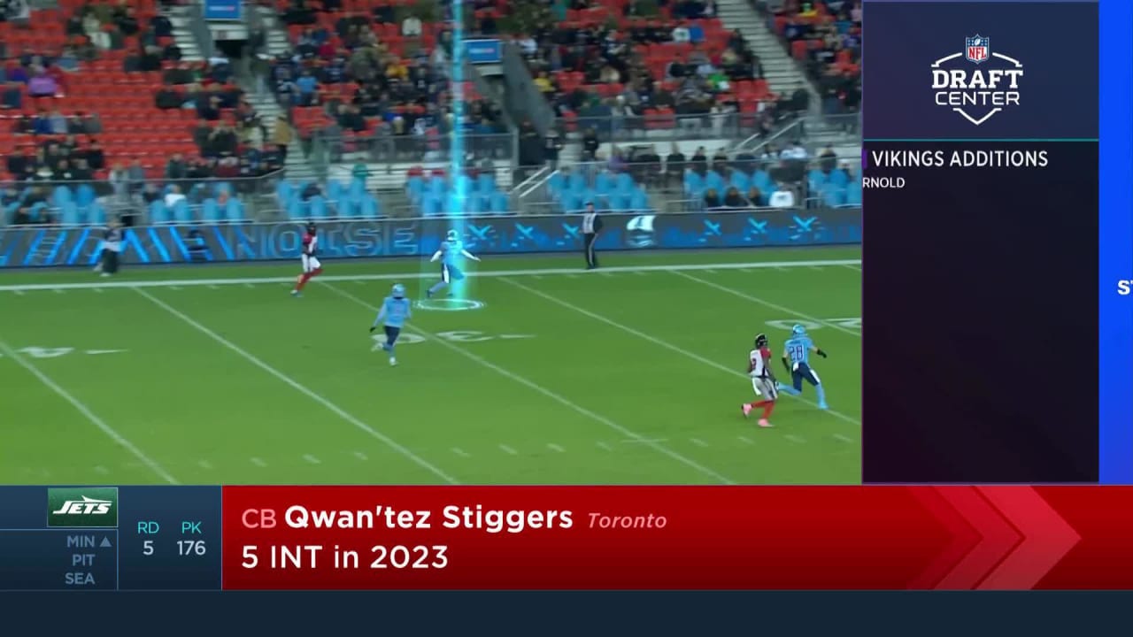 With the 176th Overall Pick in the 2024 NFL Draft, the Jets Select Qwan ...