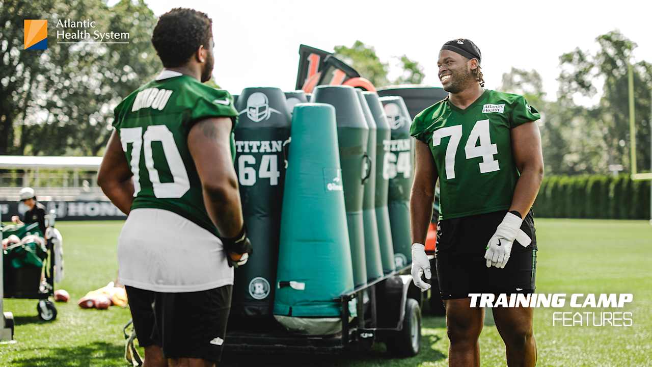 LT Olu Fashanu: Stronger, More Powerful, More Confident in 2nd Jets Training Camp