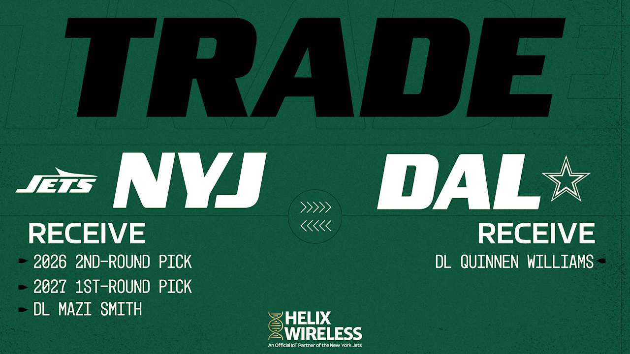 Jets-Cowboys Trade | Jets Acquire First & Second Round Pick & DL Mazi ...