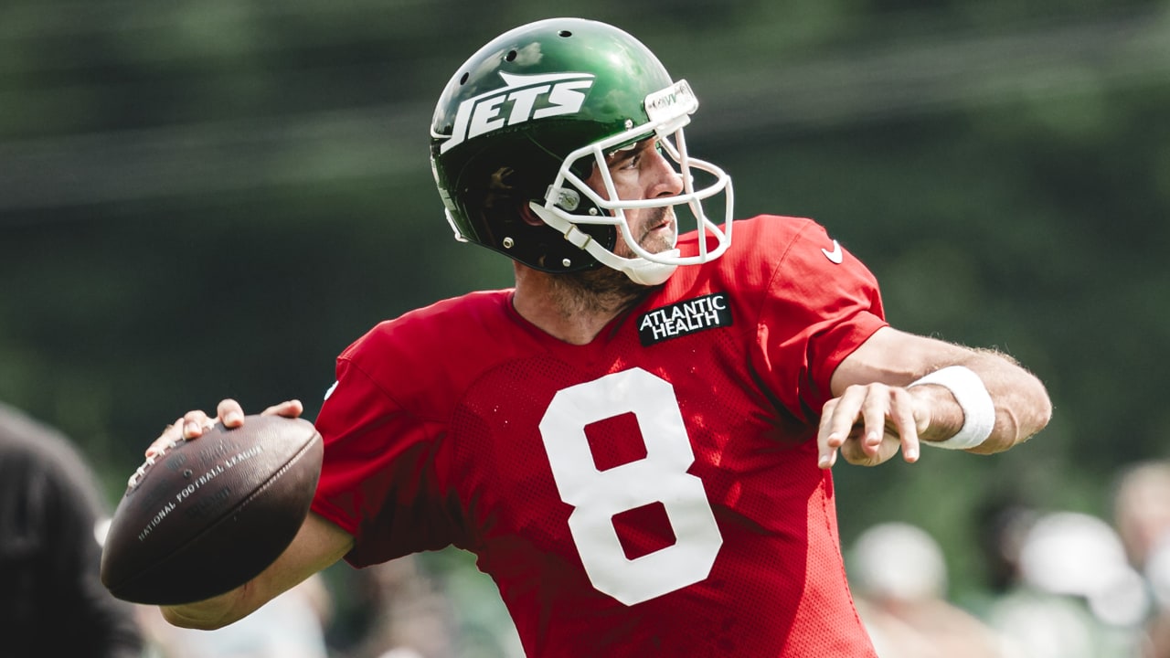 Aaron Rodgers' 'Amazing' Throws During Jets Training Camp