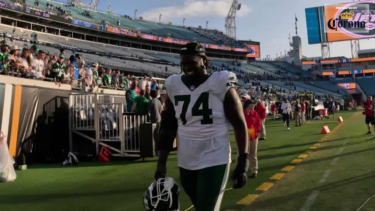 Jets Win Cam | Celebrating the Victory in Jacksonville