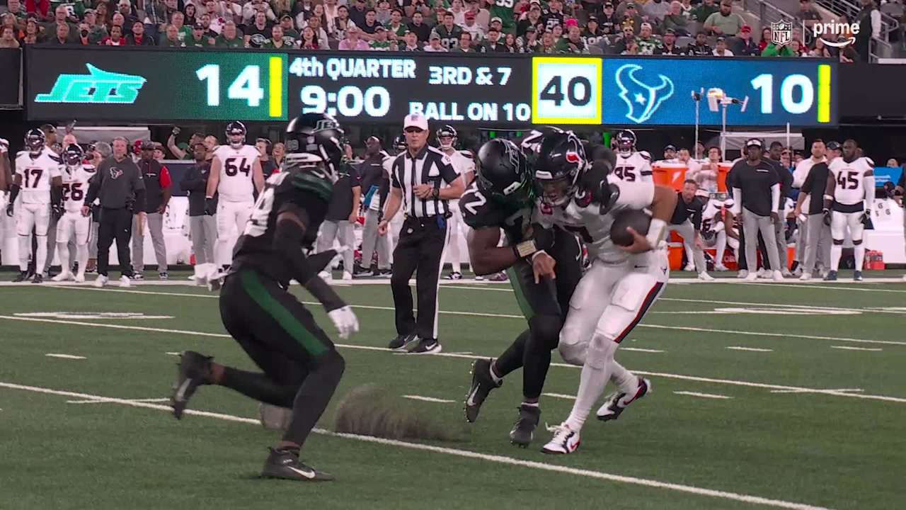 Highlight | Michael Clemons Sacks C.J. Stroud on Third-Down