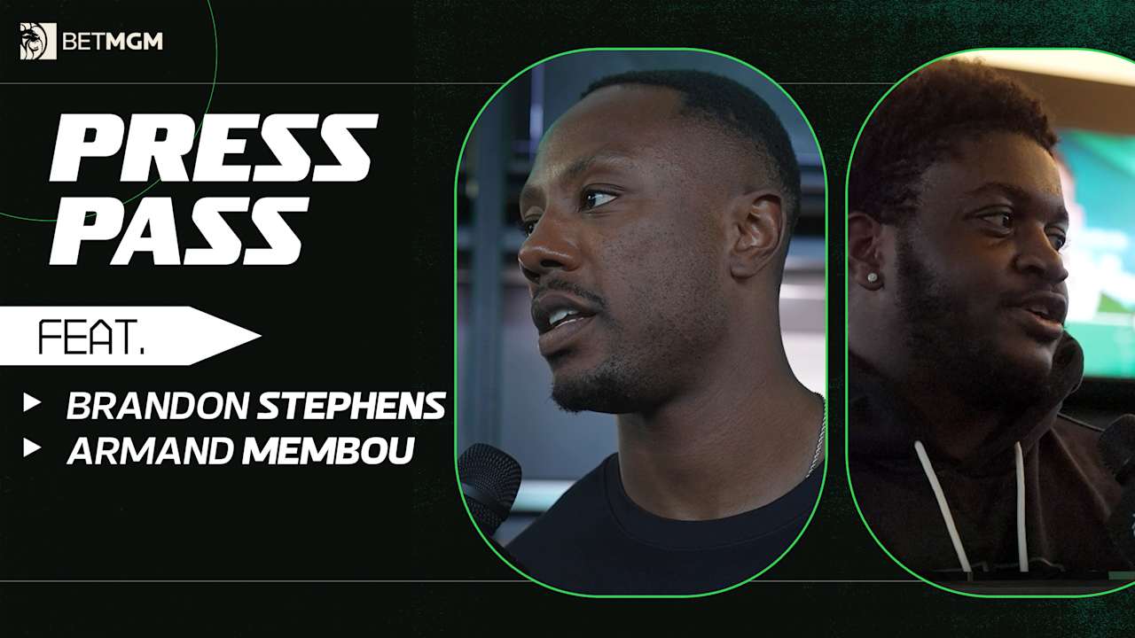 Jets-Cowboys Preview Interviews | CB Brandon Stephens & T Armand Membou