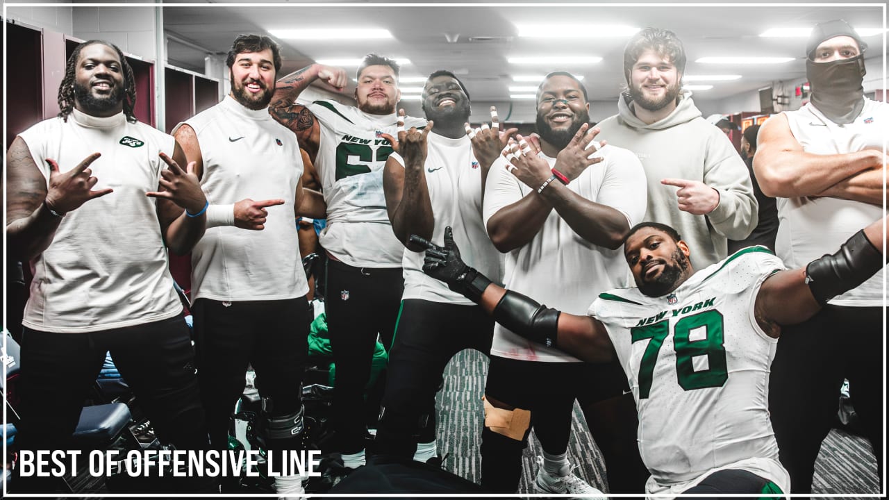 Gallery | Best of the Jets Offensive Line During the 2023 Season