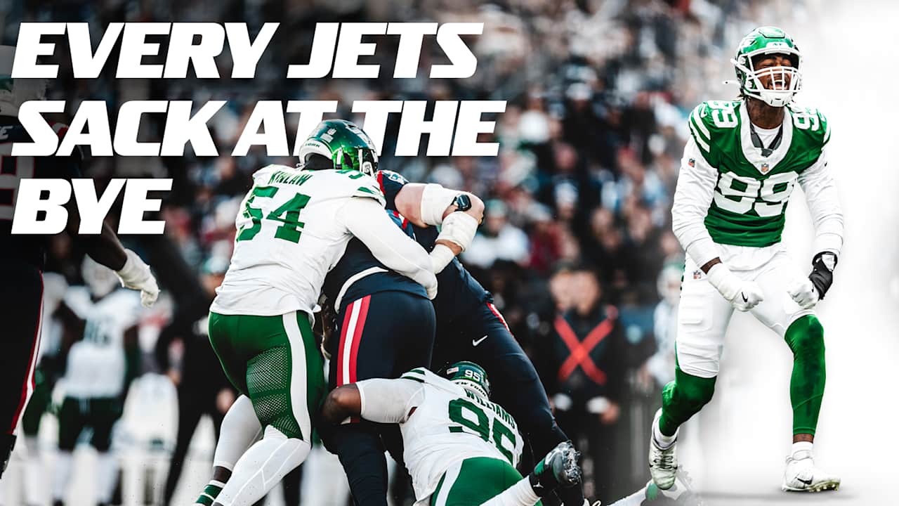 Highlights | Every Sack by the Jets Defense Before the Bye