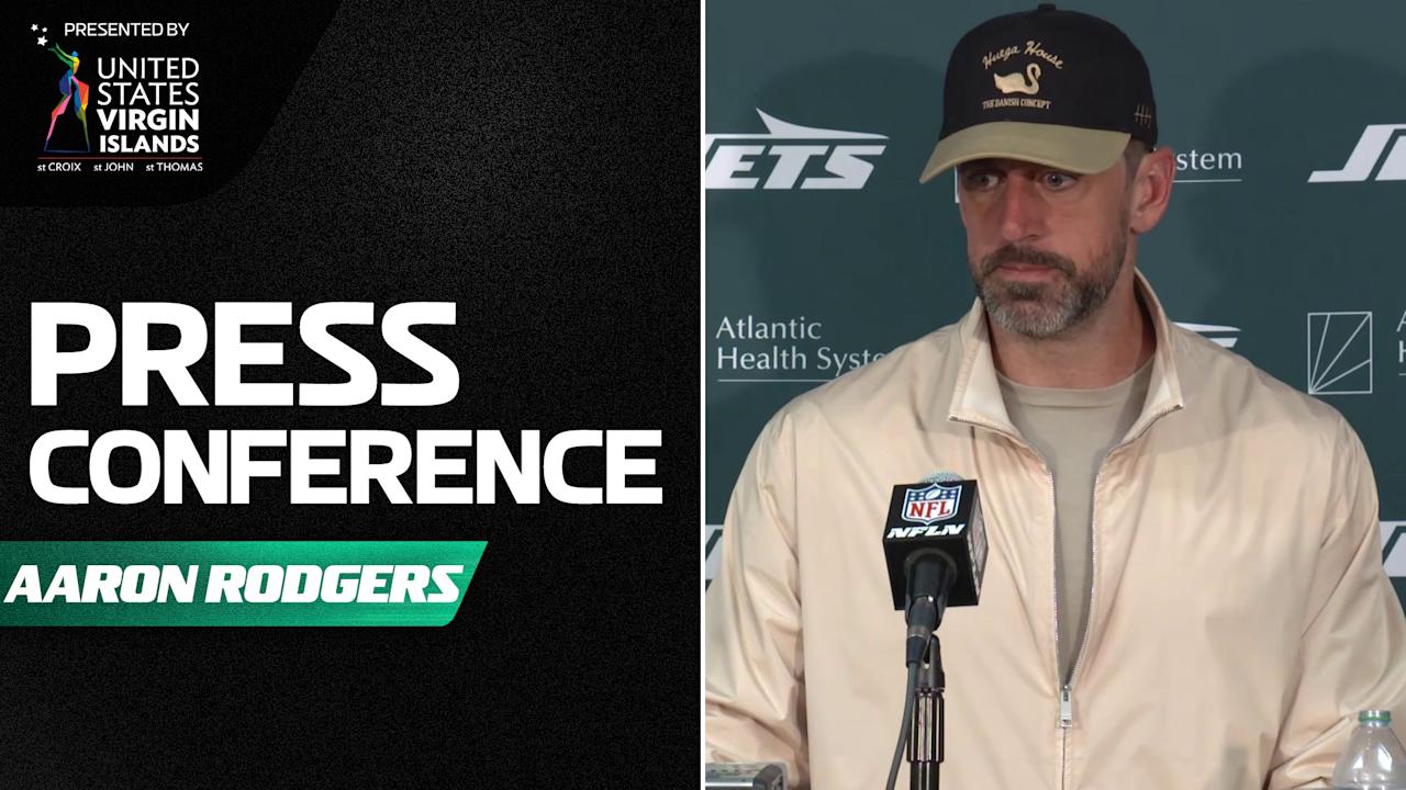 Aaron Rodgers Postgame Press Conference (9/15) | Jets at Titans