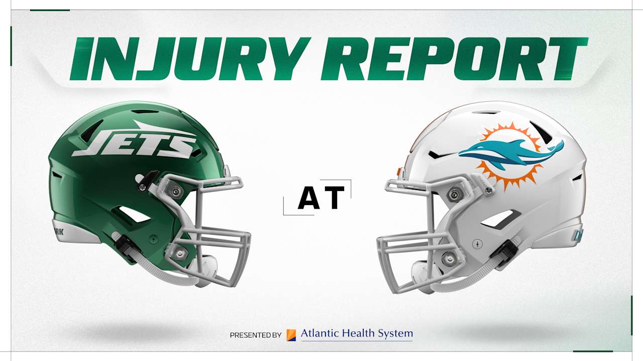 New York Jets vs Miami Dolphins Week 14 Injury Report - Wednesday