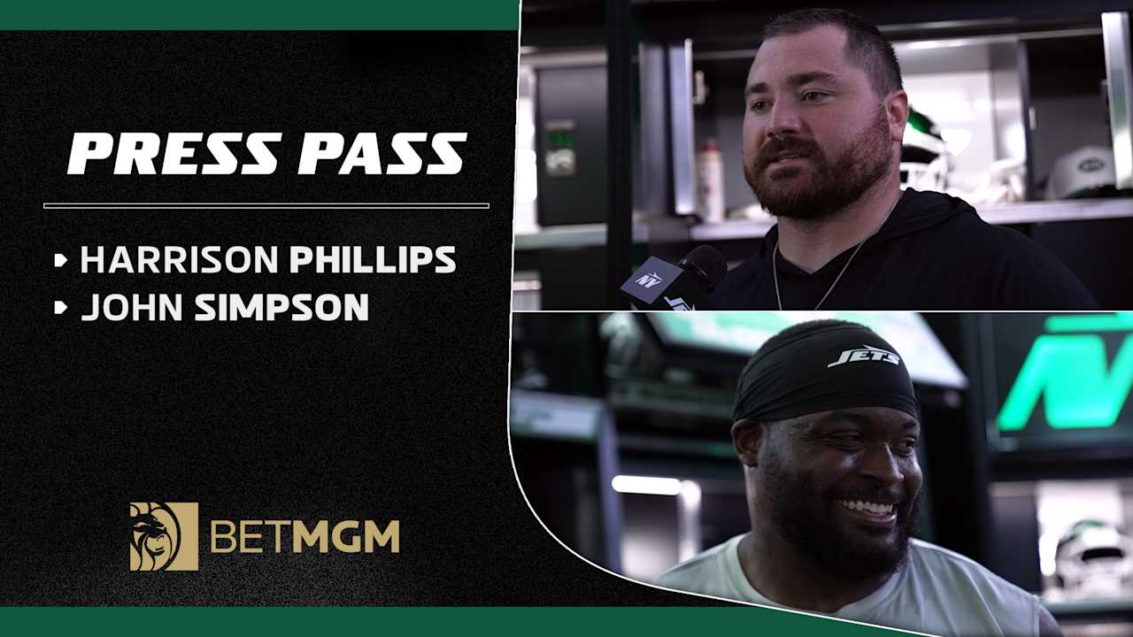 Jets-Steelers Preview Interviews | DL Harrison Phillips & G John Simpson